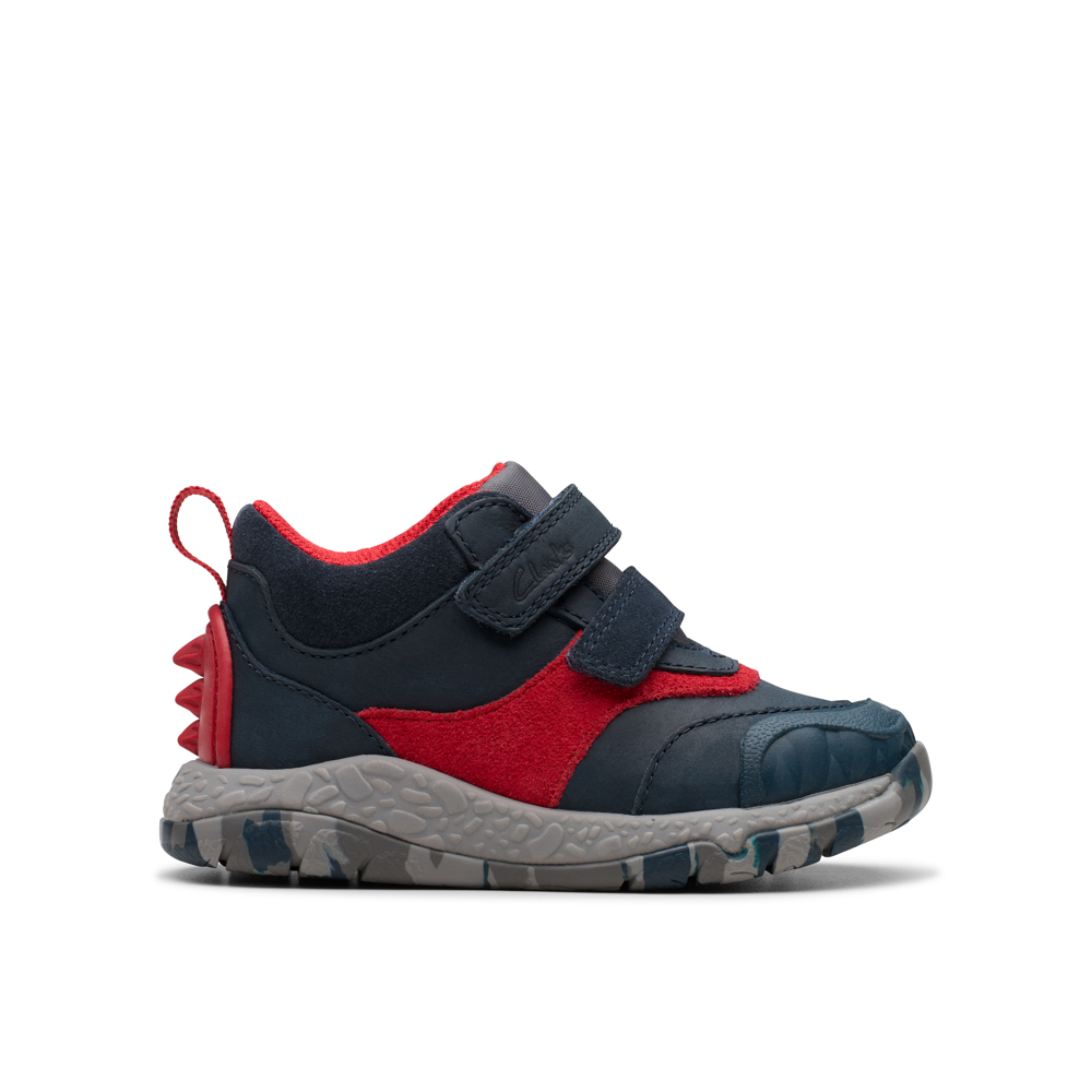 Clarks - Steggy Rex T - Navy - Shoes – Gibbs Shoes