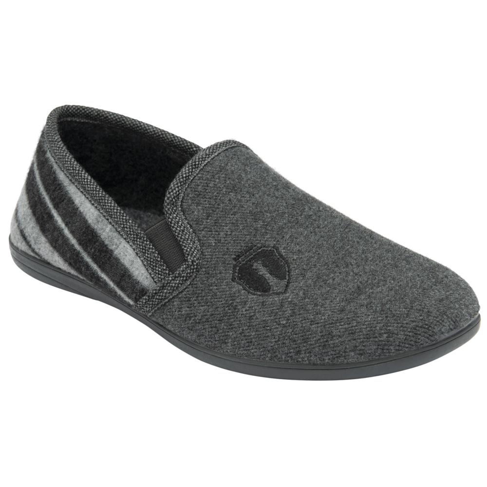Lotus - Carlos - UMH047GG - Grey - Slippers – Gibbs Shoes