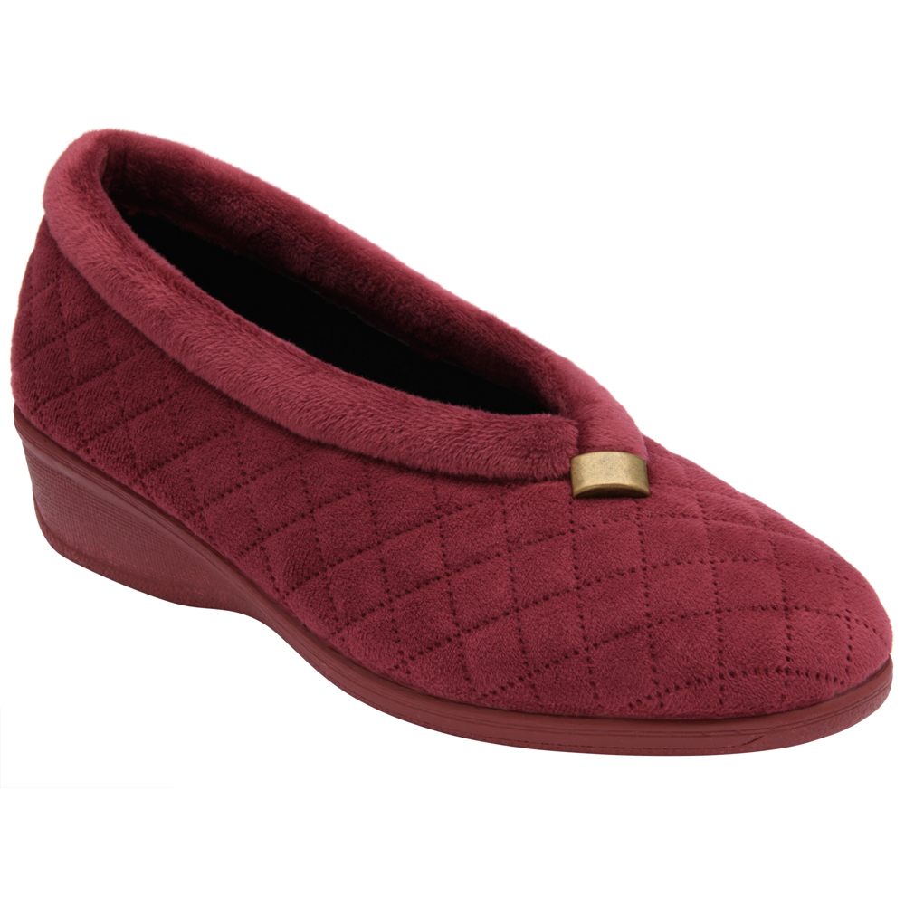 Lotus - Eadie - Bordo - Slippers – Gibbs Shoes