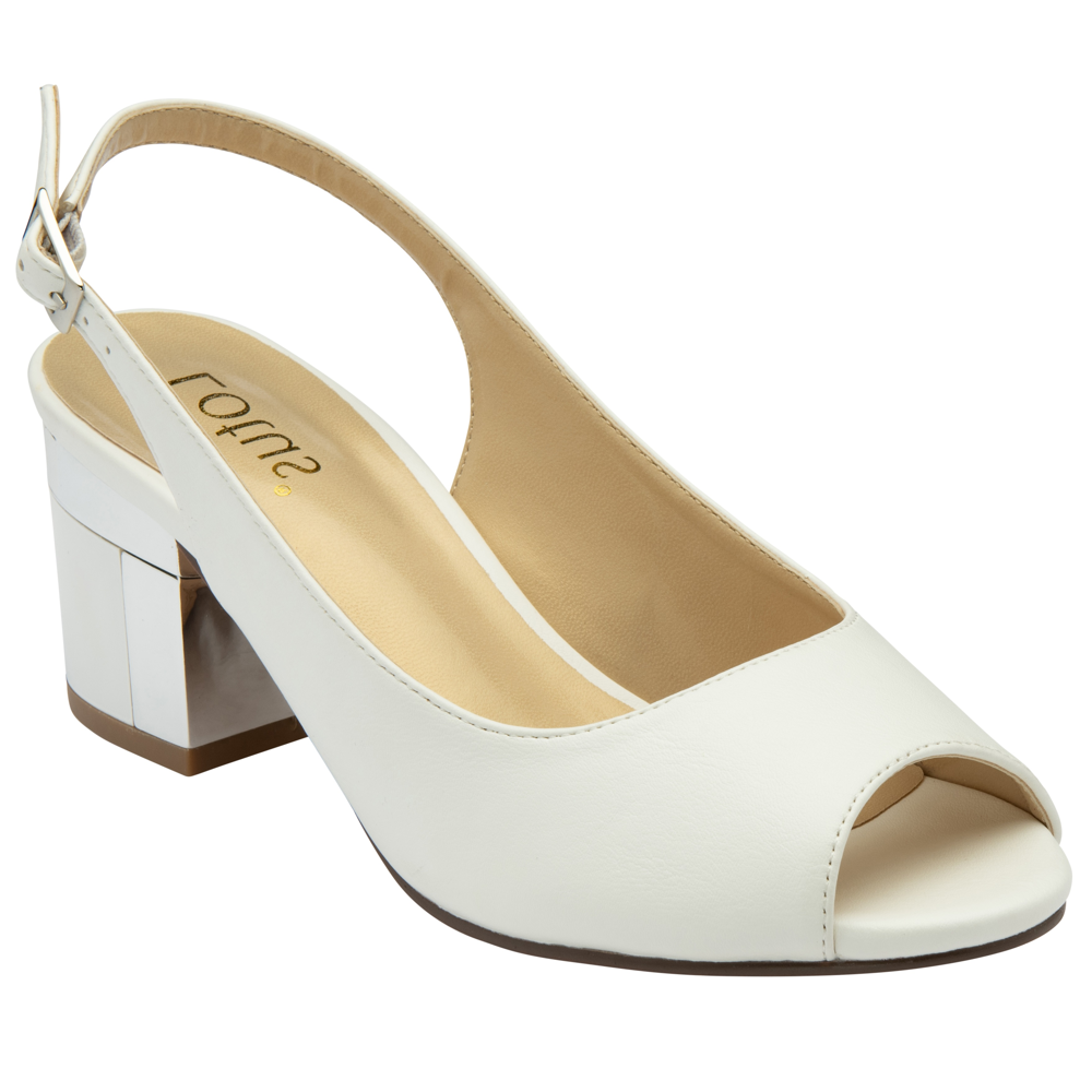 Lotus - Evelyn - White - Sandals – Gibbs Shoes