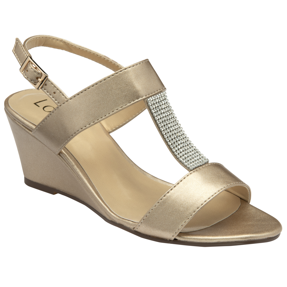 Lotus - Ilaria - Gold - Sandals – Gibbs Shoes
