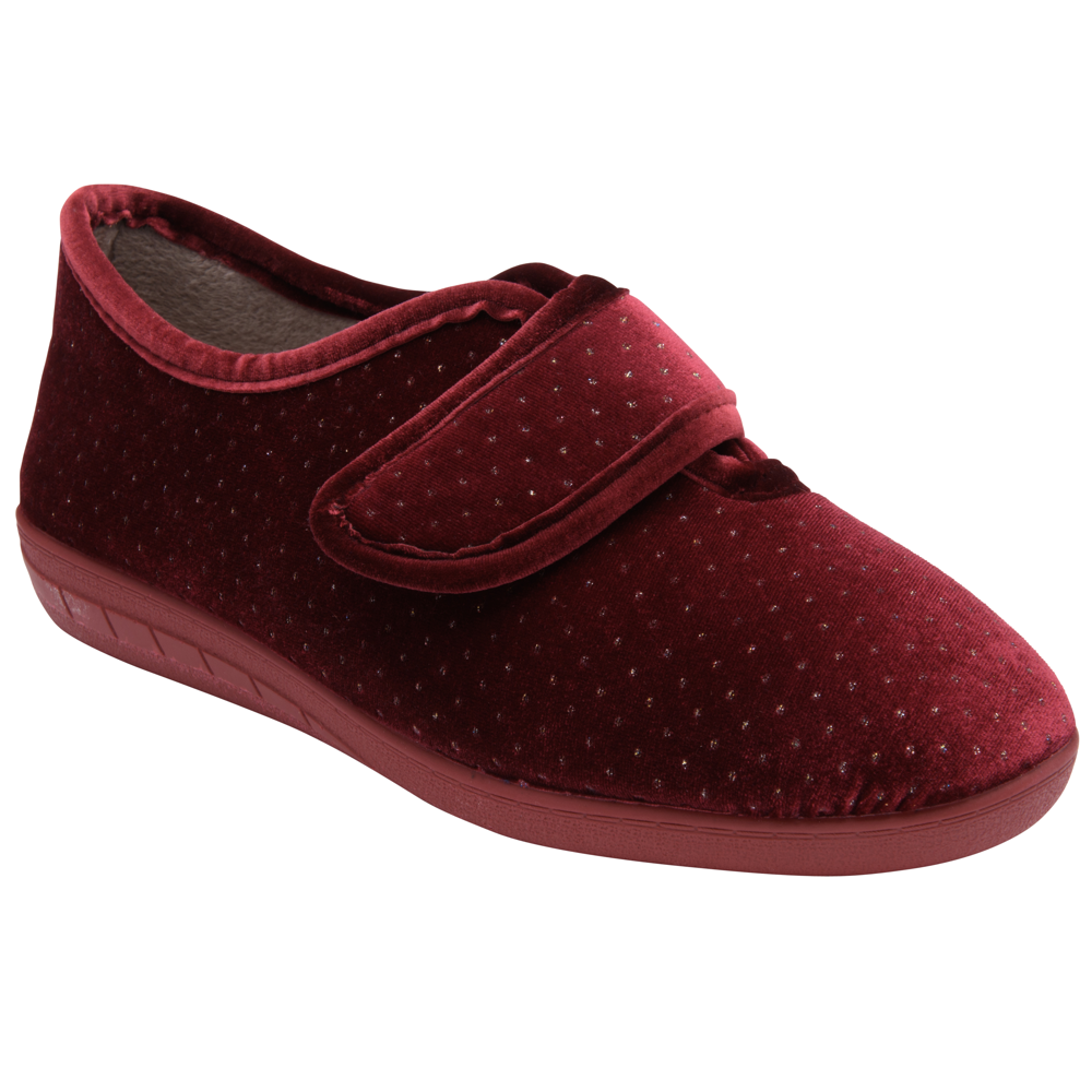Lotus - Janet - Bordo - Slippers – Gibbs Shoes