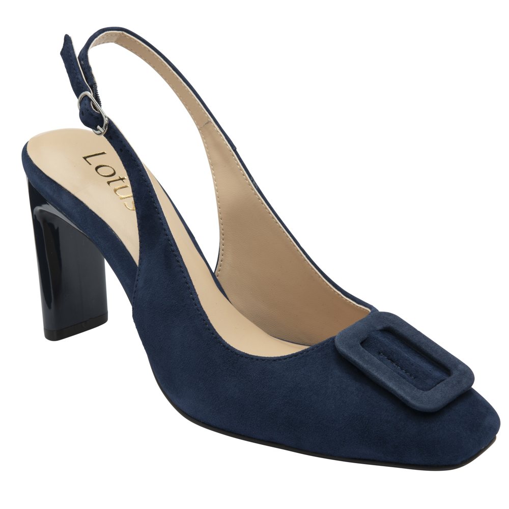 Lotus - Luciana - Navy - Sandals – Gibbs Shoes