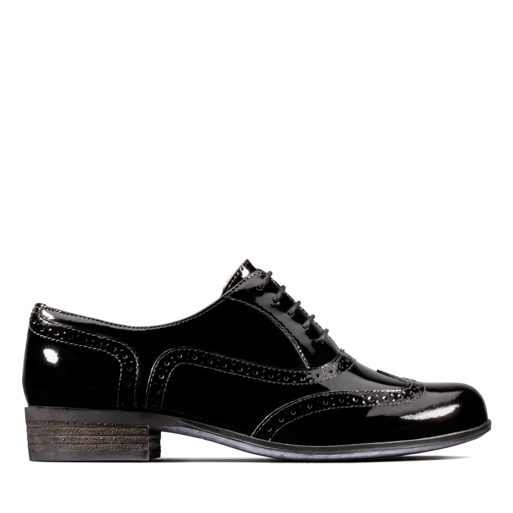 Clarks - Hamble Oak - Black Patent - Shoes – Gibbs Shoes
