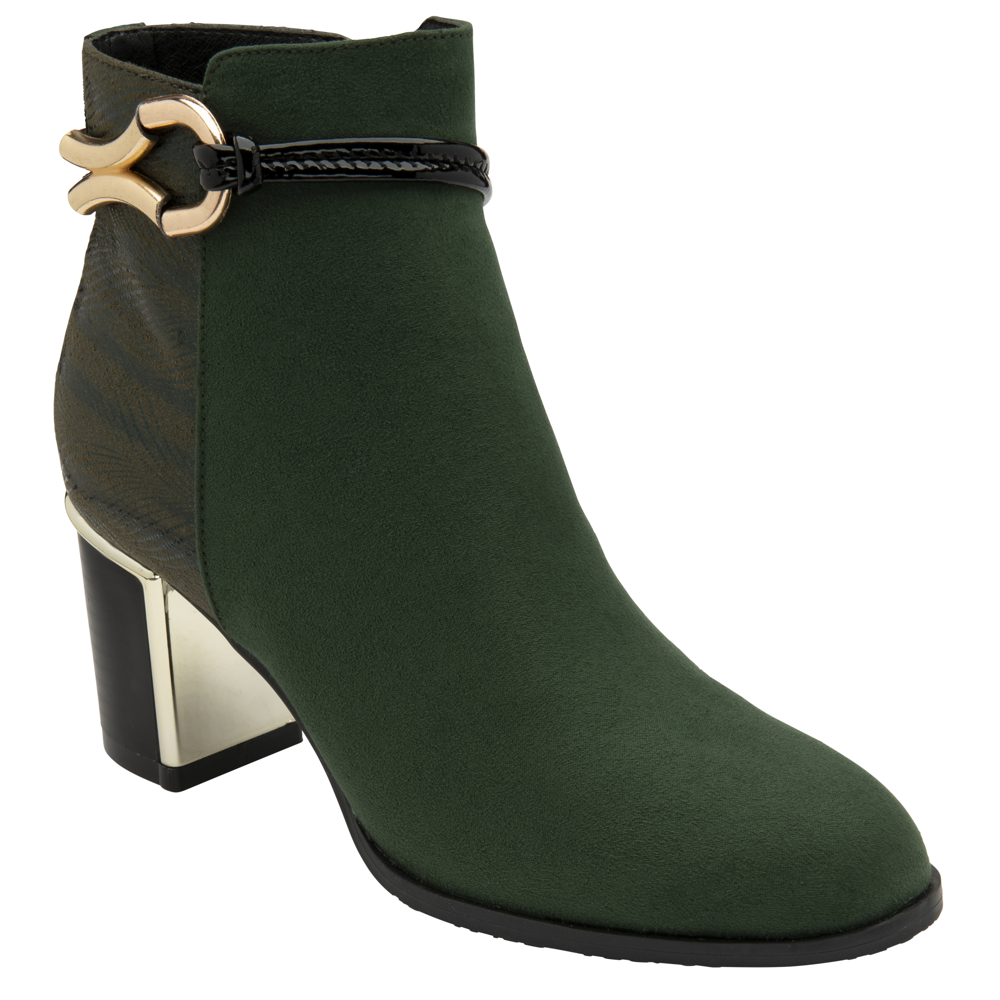 Lotus - Autumn - Green - Boots – Gibbs Shoes